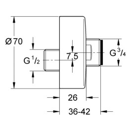 Grohe S-Anschluss 12662DC0 | wärme24.de