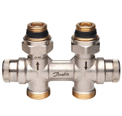 Danfoss dynamischer Hahnblock RLV-KDV für 013G7870 | wärme24.de