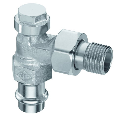 Heimeier Verschraubung Regulux, DN15 Eckform, Viega 0341-15.000 | wärme24.de