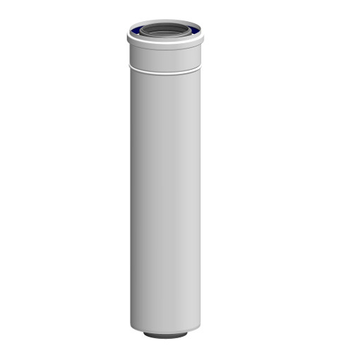 Atec Rohr DN60/100, 255mm 0417 | wärme24.de