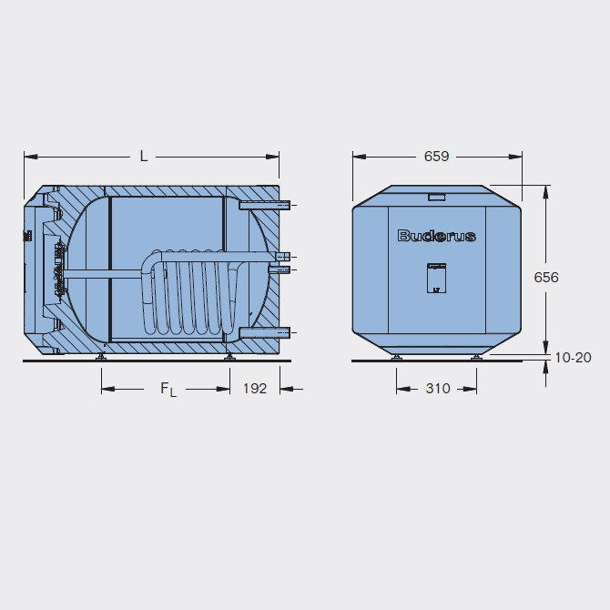 Buderus Logalux LT200/1, Warmwasserspeicher 7747001838 | wärme24.de