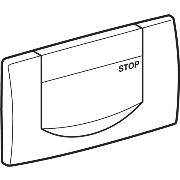 Geberit Betätigungsplatte 200F GBR-115.222.46.1 | wärme24.de