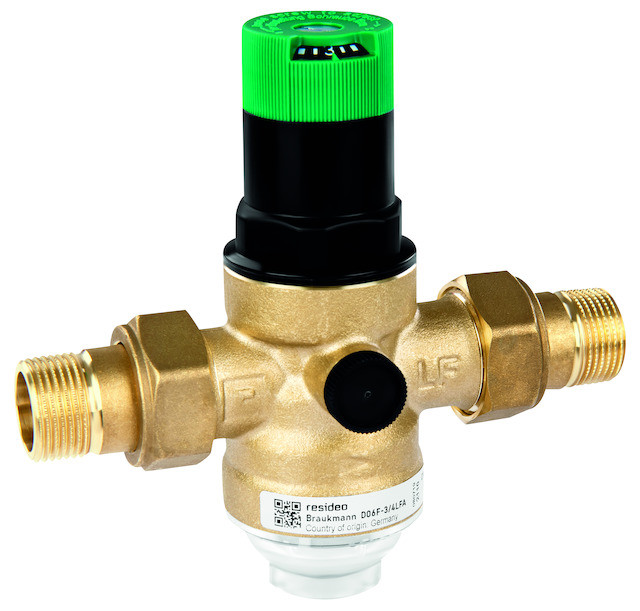 Resideo Druckminderer D06F, Messing bleifrei, D06F-1LFA | wärme24.de