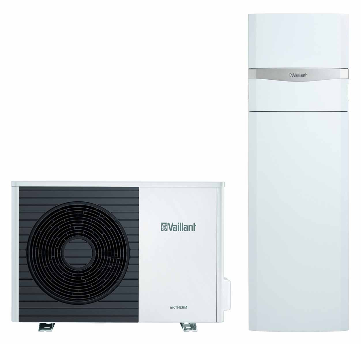 Vaillant Set aroTHERM 105/5 AS S2 Luft/Wasser Heizungswärmepumpe 0020273181 | wärme24.de