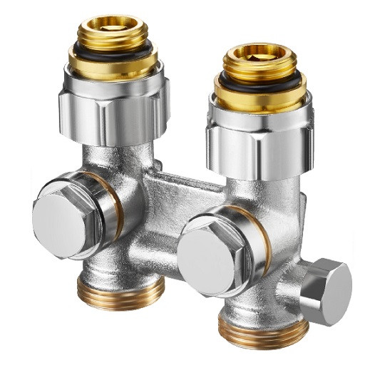 Viessmann Hahnblock für Heizkörper, Einrohr, Durchgang 7670951 | wärme24.de