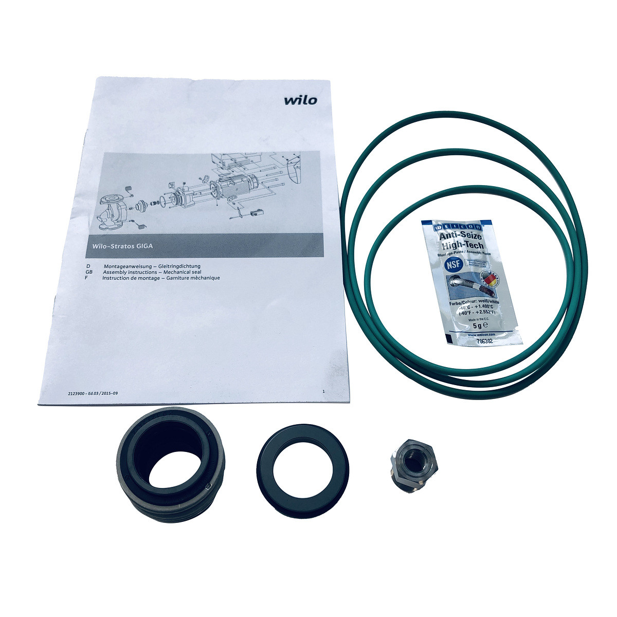 Wilo Gleitringdichtung MG12/24 Q7Q7X4GG GIGA(S1P)Set 2132518 | wärme24.de